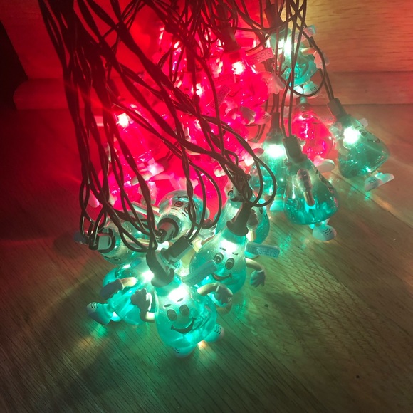 Other | 4 Strands Of Hersheys Red And Green Lights | Poshmark
